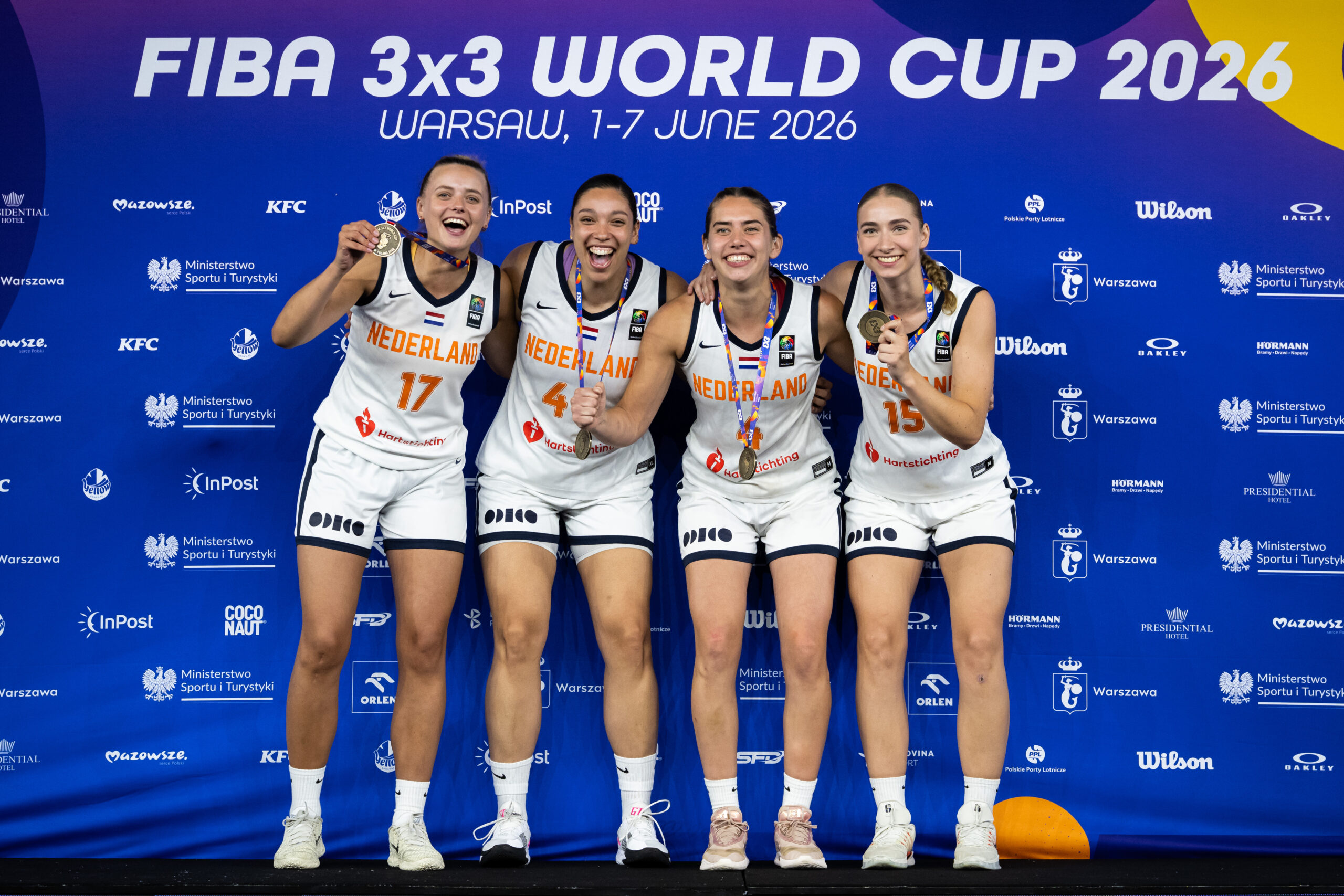 Basketball.nl - 3x3 Vrouwen pakken brons op WK in Warschau